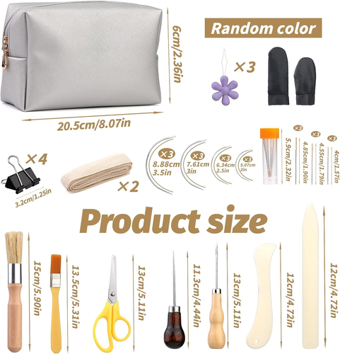 49 Pcs Hand Bookbinding Tools Bookbinding Kits for Beginners ...