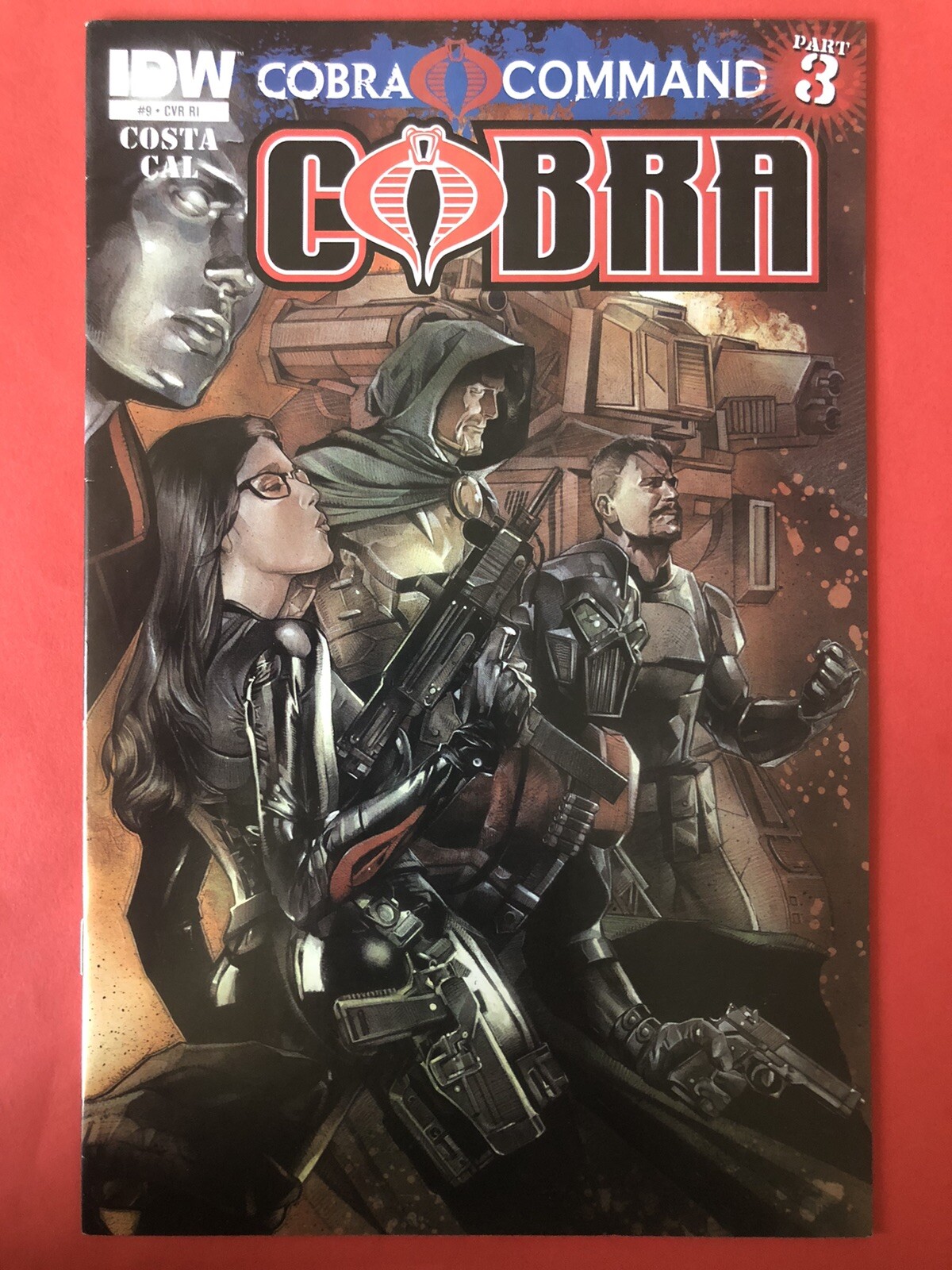 G.I. Joe Cobra: Cobra 9 RI IDW - Cobra Command part 3 1:10 | eBay