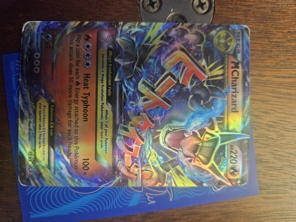 M Charizard EX 12/83 - Pokémon Generations - Ultra Rare Holo - Mega ...