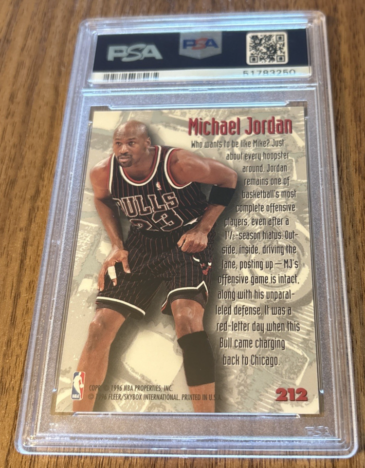 Michael Jordan 1995 Metal #212 PSA 10 | eBay