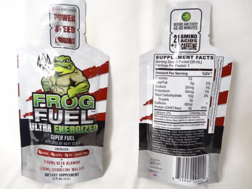 Frog Fuel Ultra Energy Liquid Protein Shot - Berry Mix, 24 Pack for ...