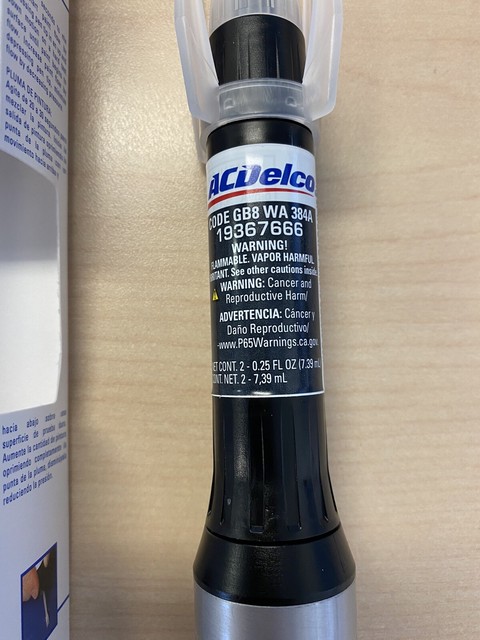 OEM 19367666 ACDelco GM Mosaic Black Metallic Touch up Paint Code Gb8 ...