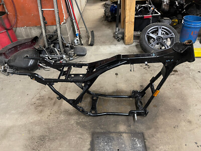 2007 Harley Davidson Dyna Road Glide FXDL Main Frame Chassis Salvage ...