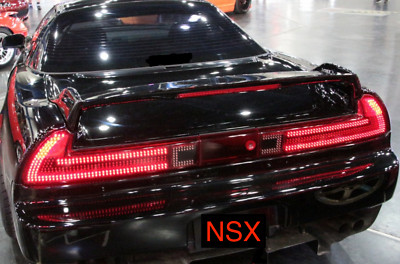 CUSTOM LED REAR SMOKED TAIL LIGHT LAMP ASSY RIGHT LEFT FOR ACURA HONDA ...