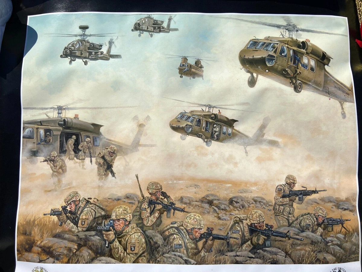 Military Helicopters Poster
