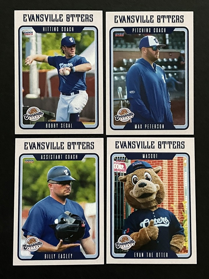 2023 EVANSVILLE OTTERS Choice Set Break Singles **YOU PICK** Frontier ...