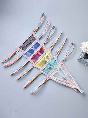 Womens Sexy Panties Micro G String Thongs Mesh Sheer Briefs Lingeries ...