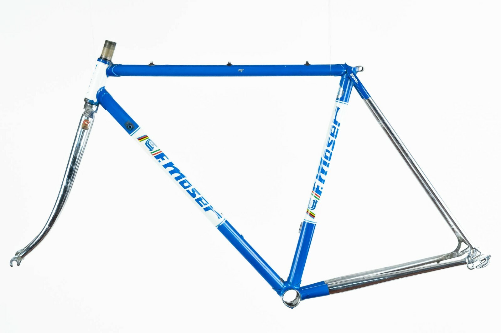 MOSER 51.151 NEO PRO SLR STEEL FRAMESET FRAME 80s VINTAGE PRESTIGE ...