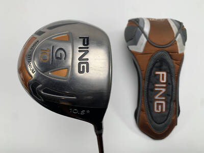 Ping G10 Driver 10.5* TFC 129 D Soft Regular Senior Graphite Mens RH HC ...