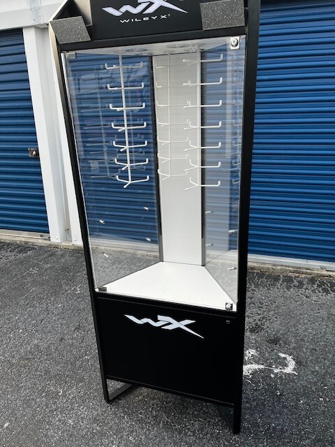 Wiley X Sunglasses Lighted and Locking Retail Display Case | eBay