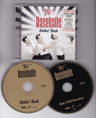 neuwert THE BASEBALLS Strike! Back 2 CD DELUXE Rock 'N' Roll Recordings ...