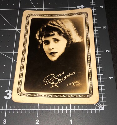 1920s RUTH ROLAND Actor SILENT FILM Movie ACTRESS Unusual Vintage ...