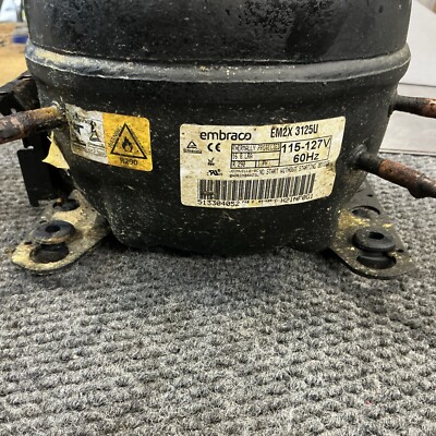 Delfield 3527142 Compressor, Embraco, R290, 1/4HP, EM2X3125U-513304 | eBay
