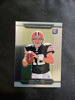 2010 Topps Platinum Colt McCoy #133 Rookie RC. JT36 | eBay