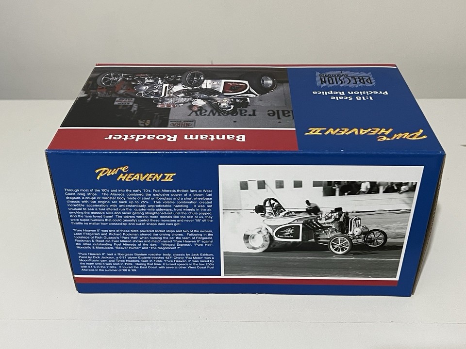 1/18 PURE HEAVEN II AA/FA Fuel Altered NHRA Precision Miniatures *NEW ...