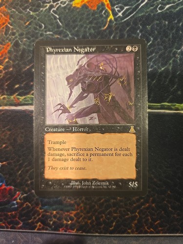 1999 Magic: The Gathering - Urza's Destiny Phyrexian Negator LP | eBay