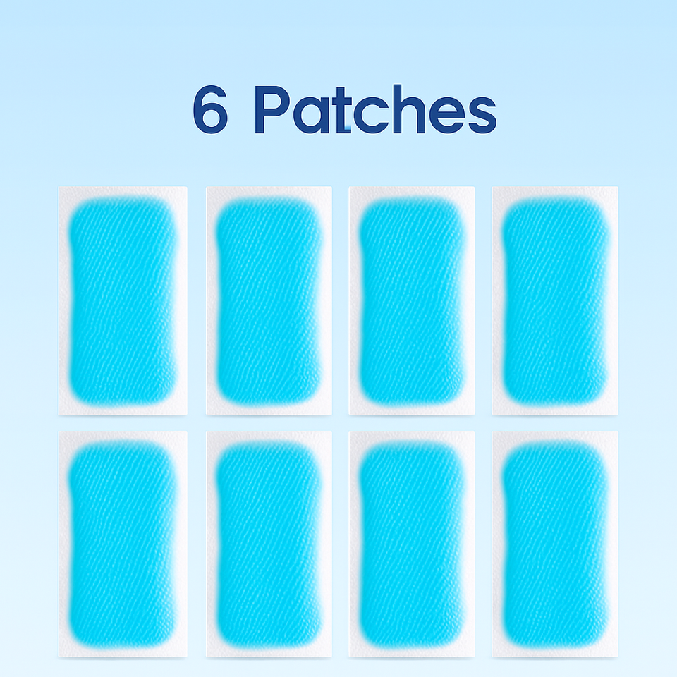 Cooling Gel Patches ️ Fever Relief Cold Compress Pads Headaches Various ...