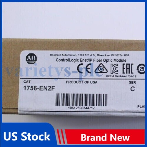 Factory Sealed AB 1756-EN2F ControlLogix ENET/IP Fiber Optic Module US ...
