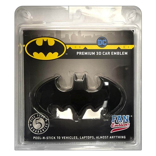 Fan Emblems - DC: Batman 3D Batwing Decal (Black) 702785101148| eBay