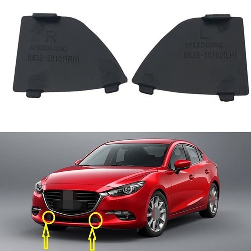 2x Front Bumper Lower Grille Cover Cap For Mazda 3 17-18 B63B-50-101 ...