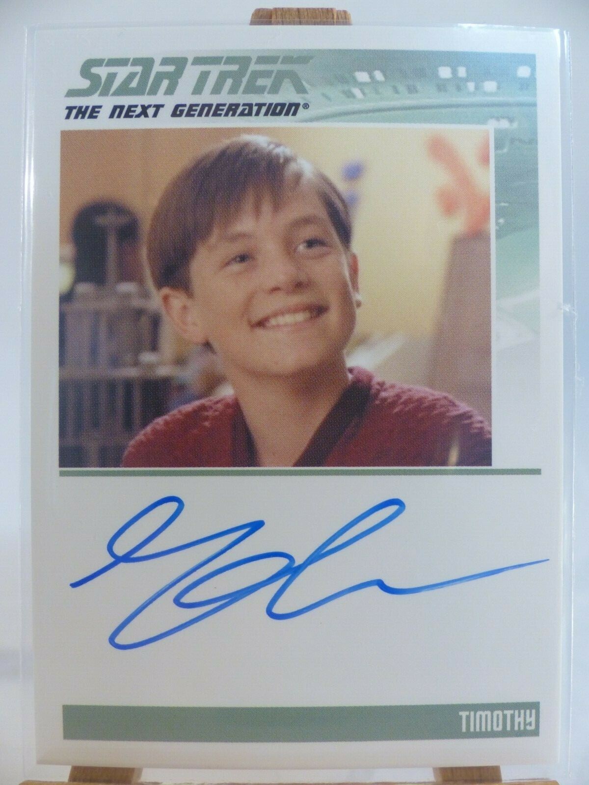 Star Trek Complete TNG Series 2 Autograph Card Joshua Harris as Timothy ...
