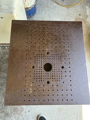 DIACRO ROPER WHITNEY DIE HOLDER 20 X 18" BENCH PUNCH KICK PUNCH | eBay