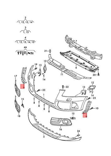 Tira de seguridad genuina derecha AUDI Audi Q5 8RB 8R0807278C | eBay
