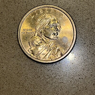 SACAGAWEA DOLLAR COIN (Planting Corn) No Year, No Mint. | eBay