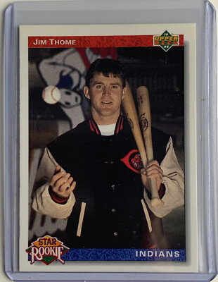 1992 Upper Deck Jim Thome Rookie Card | eBay