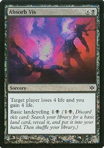 MTG - Conflux - Absorb Vis - 2X - Foil - NM | eBay