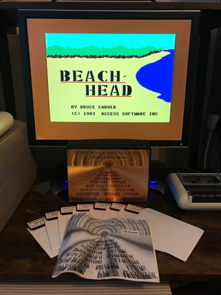 Commodore 64 Disk games - HISTORY IN THE MAKING - Compilation by US ...