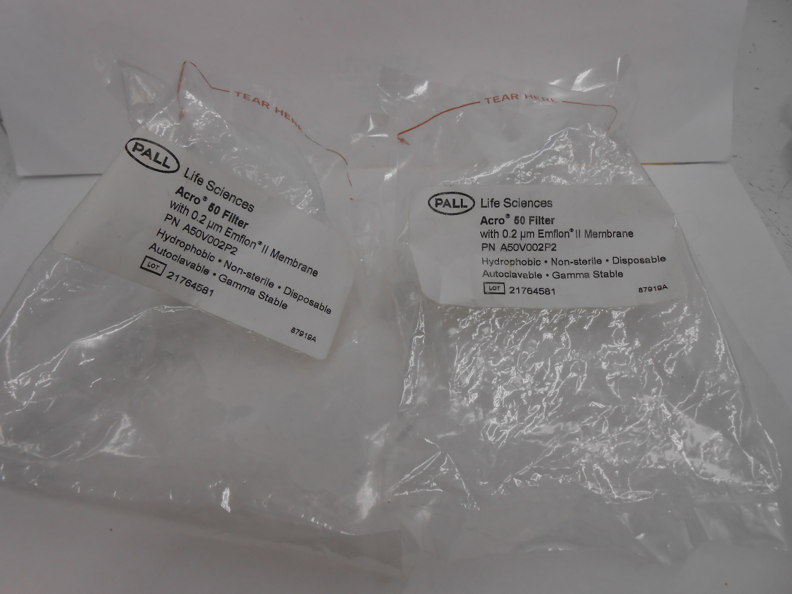 1 Pall A50V002P2 ACRO 50 Vent Filter Make OFFER for sale online | eBay