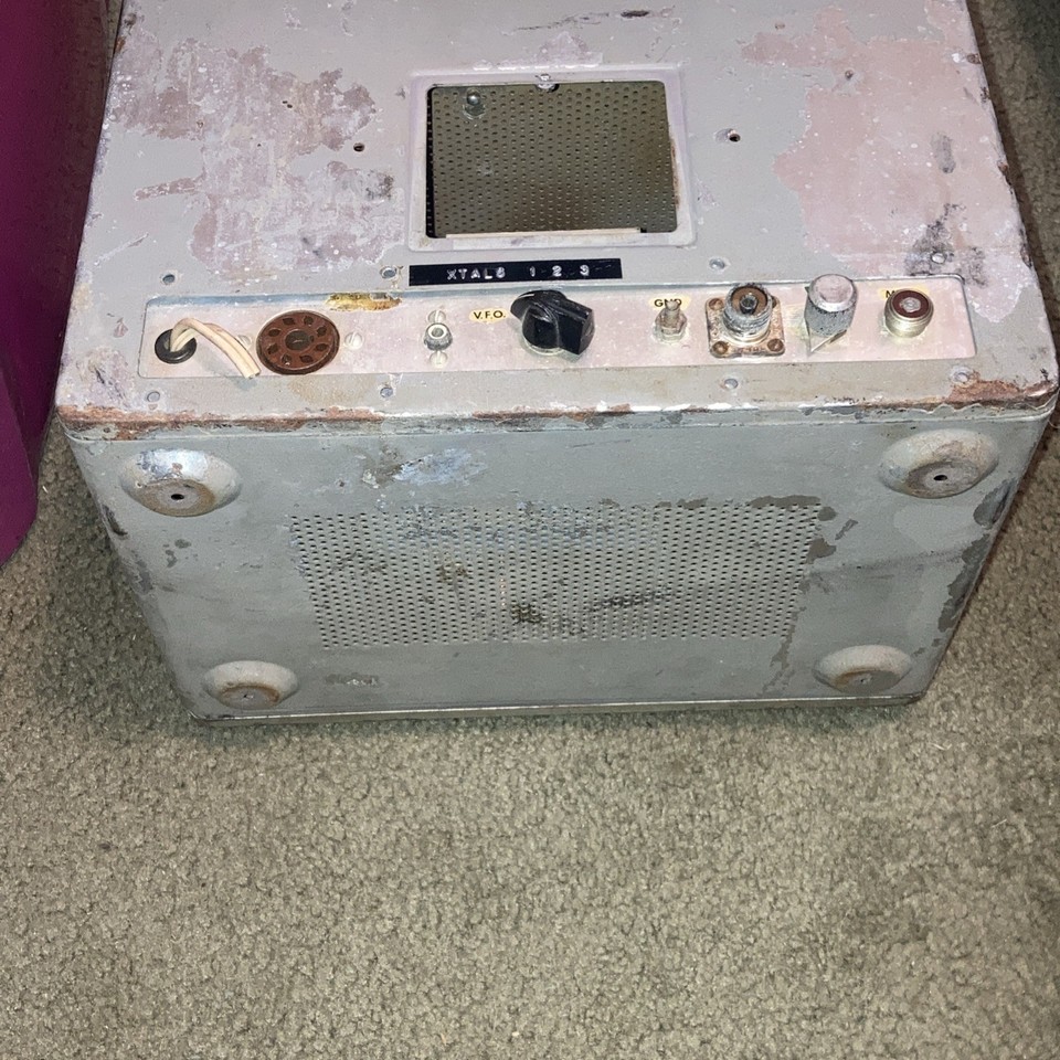 Heathkit Model DX-40 Transmitter Ham Radio Vintage w/ Heath Mullard C83 ...