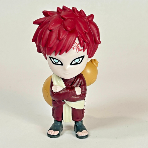 Gaara 3.5" Mini Figure Naruto Shippuden Chibi Small Action Figure w ...