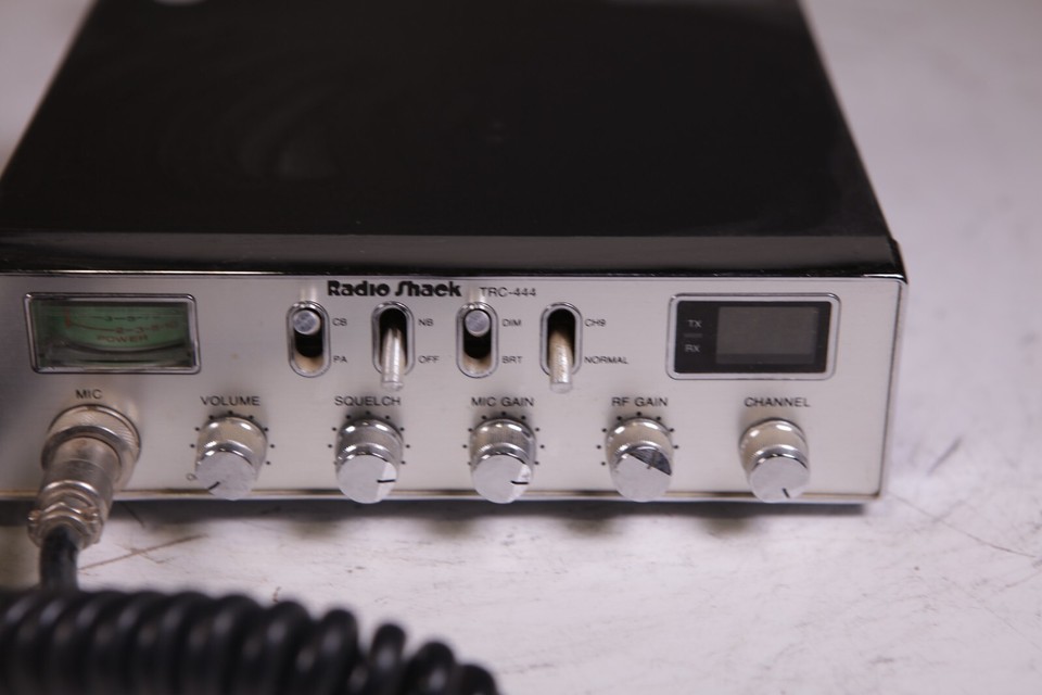 Radio Shack TRC-444 40 Channel 2-way CB Radio Vintage | eBay