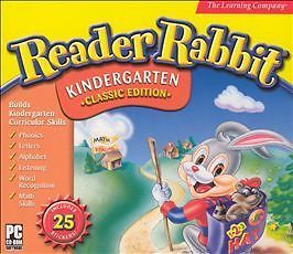 Reader Rabbit Kindergarten -- Classic Edition (PC, 2004) for sale ...