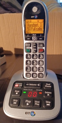 BT 4600 Single Big Button Digital Cordless Telephone 5016351617946 | eBay