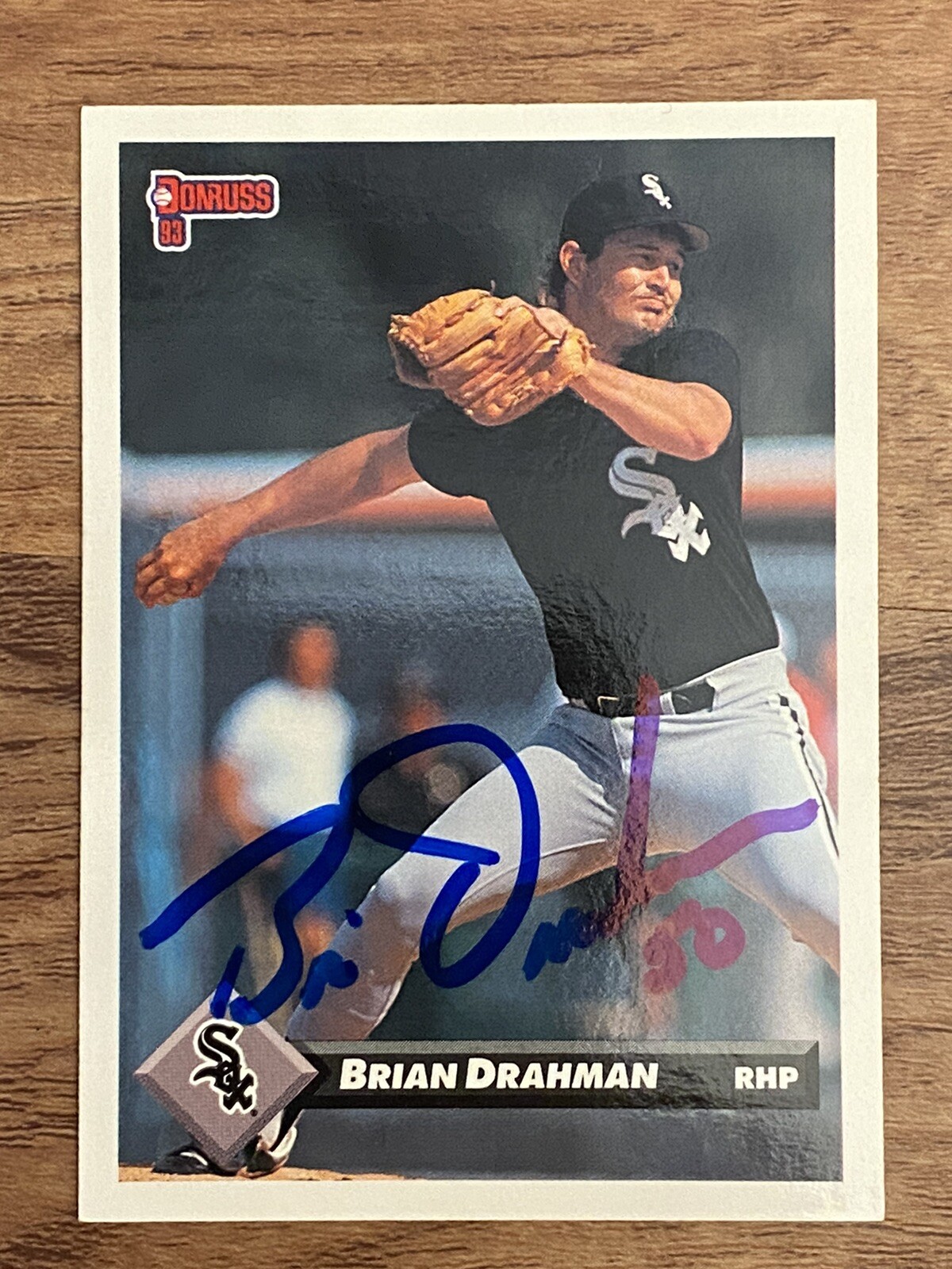 Brian Drahman 1993 Donruss #672 SIGNED AUTOGRAPHED Card - Chicago White ...
