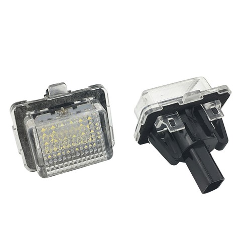 1Pair LED Number License Plate Light For Benz W204 W207 W216 W218 W212 ...