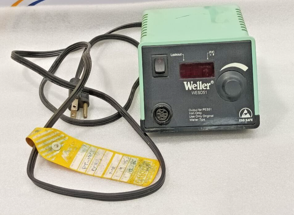 Weller+WESD51+Digital+Soldering+Station for sale online | eBay