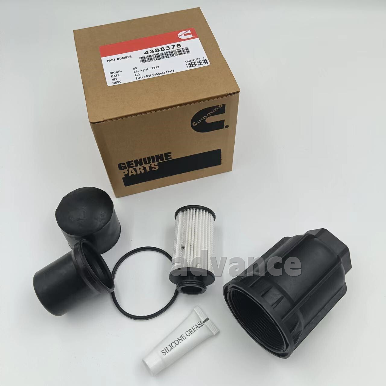 Cummins UF106 4388378 Diesel Exhaust Fluid Filter Kit P/N Fits For ...
