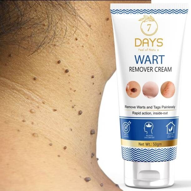 7 Days Natural wart ointment wart remover cream for men women (50 g) | eBay