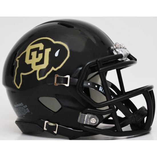 COLORADO BUFFALOES NCAA Riddell SPEED Authentic MINI Football Helmet | eBay