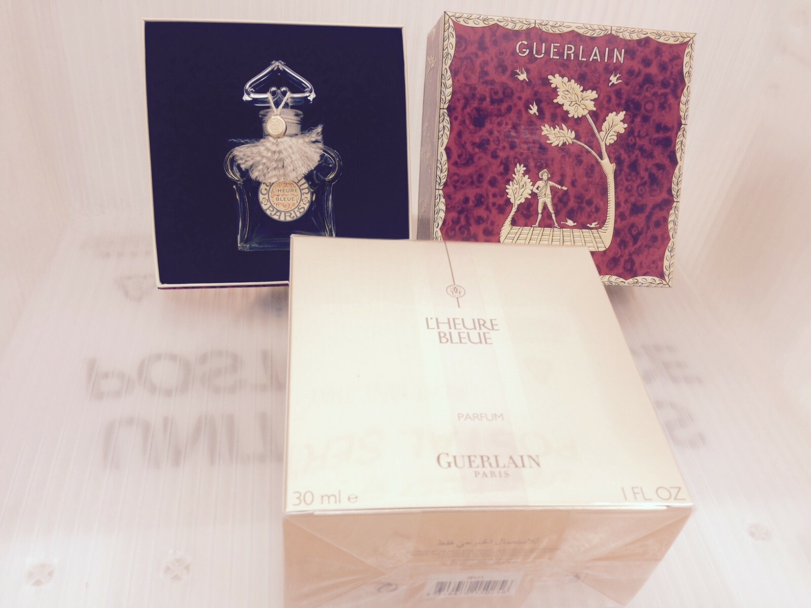 L'HEURE BLEUE by GUERLAIN 1.0 FL oz / 30 ML PURE PERFUME / PARFUM In ...