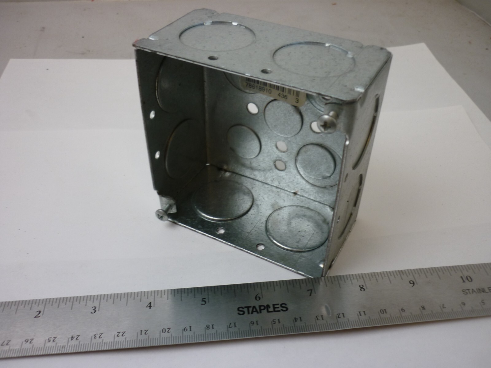 Electrical Box, Square, 4" x 4" x 2-1/8", 30.3 cu. in (SETS OF 10) | eBay