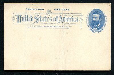 1800'S 1 ONE CENT POSTAL CARD UNITED STATES OF AMERICA | eBay