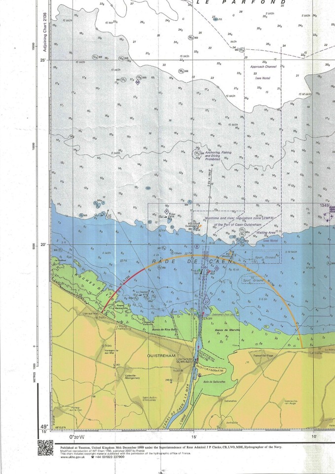 Admiralty 2146 France North Coast Approaches To Le Havre And Antifer ...