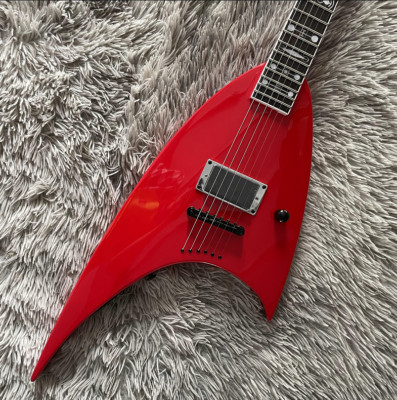 Modern ROSWELL RHOADS PRO Electric Guitar Red Chrome Hardware Rosewood ...