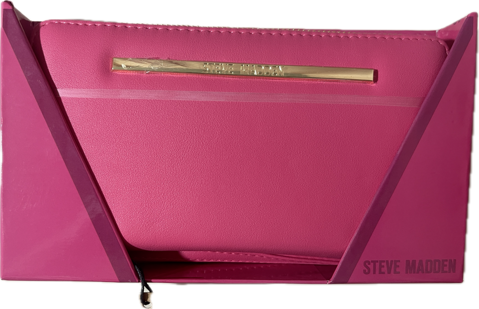NWT Steve Madden BZIPPY Boxed Ziparound Wallet Wristlet Gift Box Brand MSRP $48 | eBay