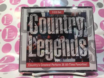 COUNTRY LEGENDS: Country’s Greatest Perform 36 All Time Favorites; LN ...
